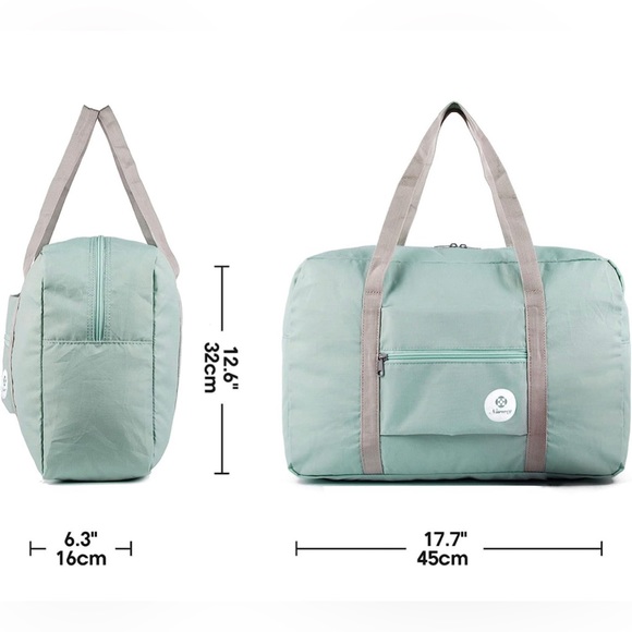 Bags | Nwt Foldable Travel Duffel Bag Tote Carry On Duffle Weekender ...